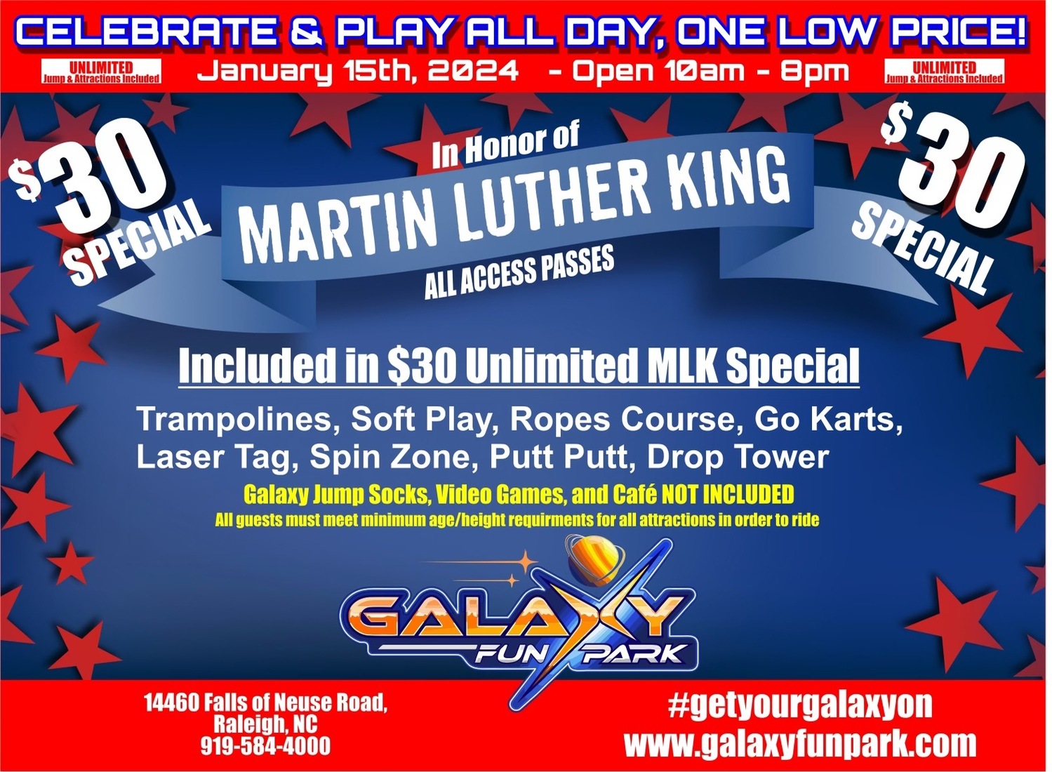 Galaxy Fun Park | Amusement Park in Raleigh, NC