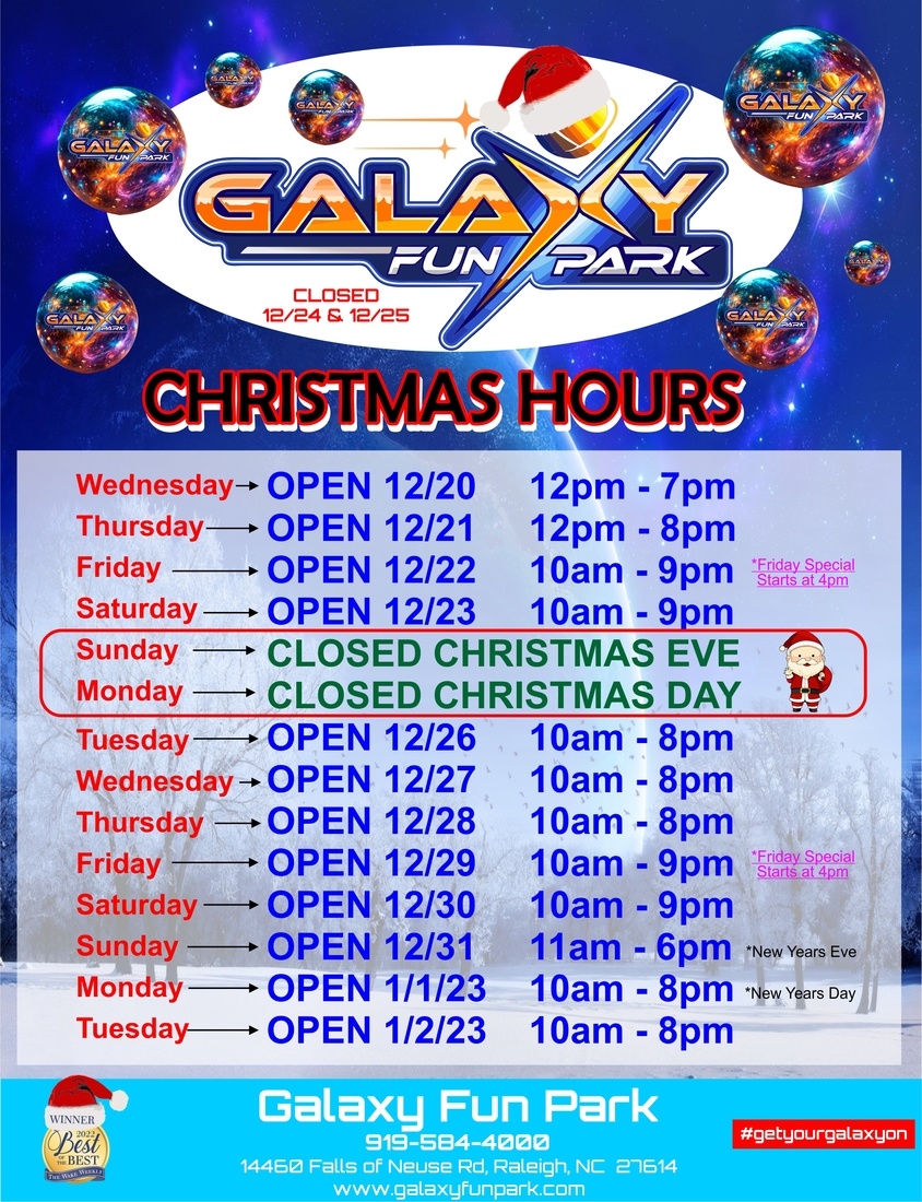Galaxy Fun Park | Amusement Park in Raleigh, NC
